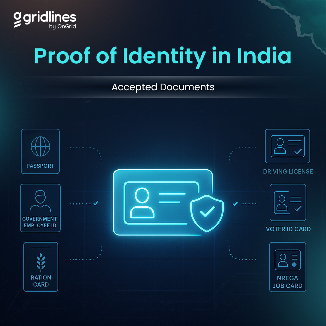 Proof of Identity in India: Accepted Documents
